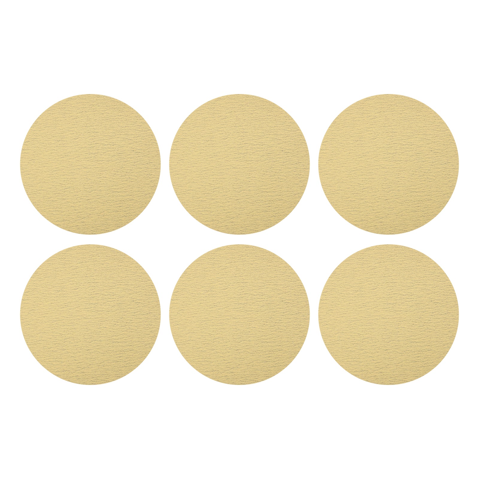 16 Pcs 9 Inch Sanding Disc 120 Grit Hook and Loop Sandpaper, Gold ...