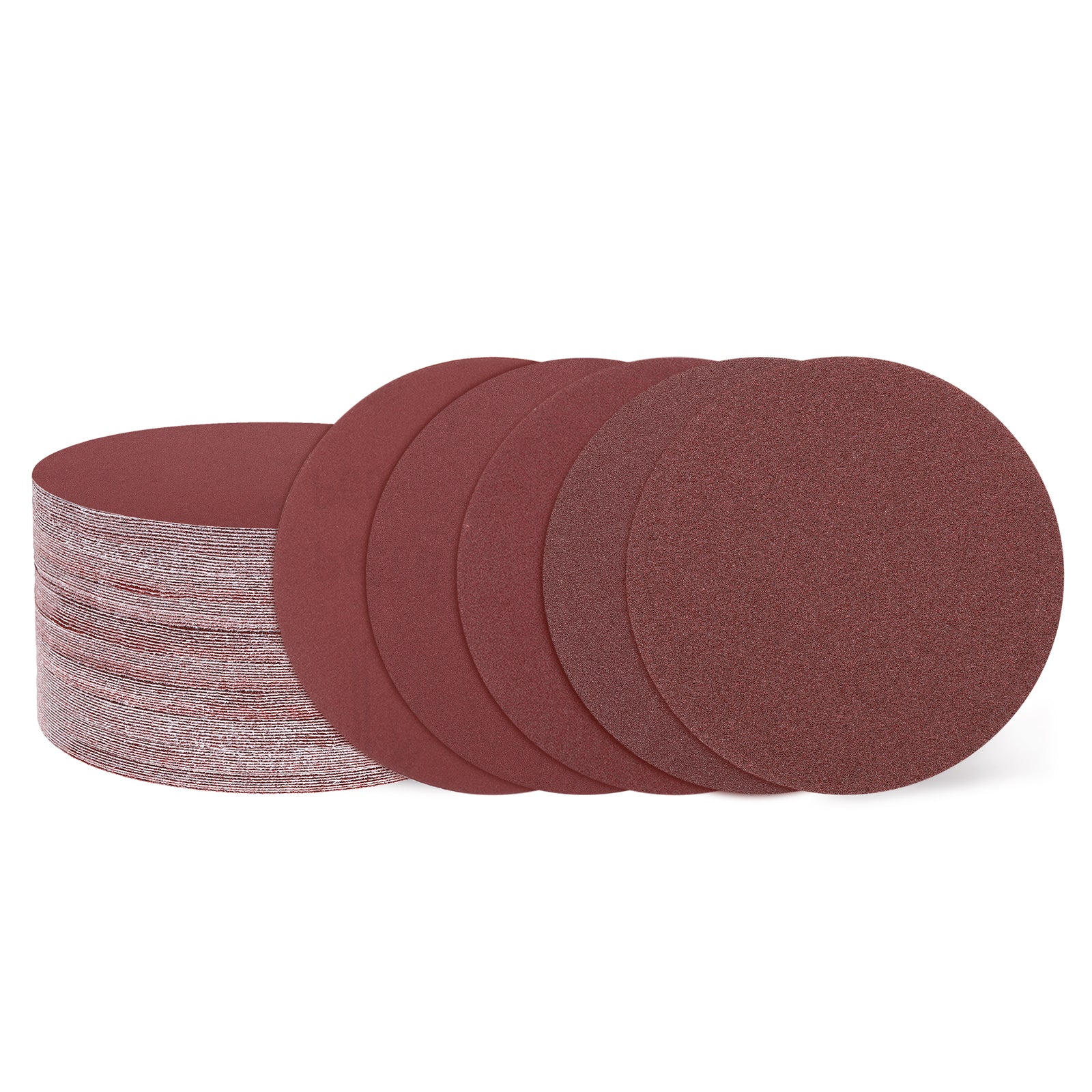 110 Pcs 5 Inch Sanding Disc 40/60/80/120/180/240/320/400/600/800/1000 ...