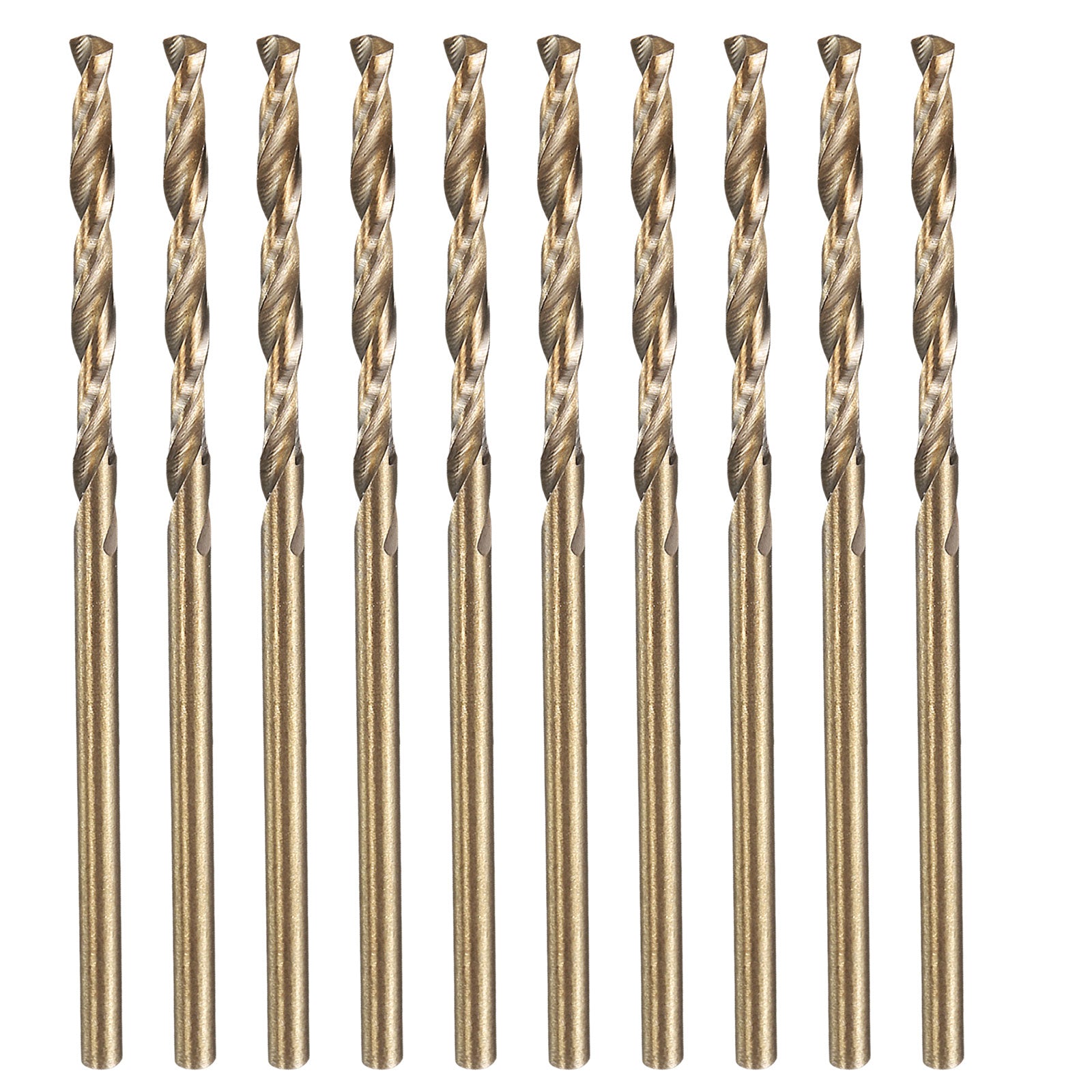 10pcs Drill Bit - 2mm 4341 HSS Black Gold Woodworking Handicraft ...