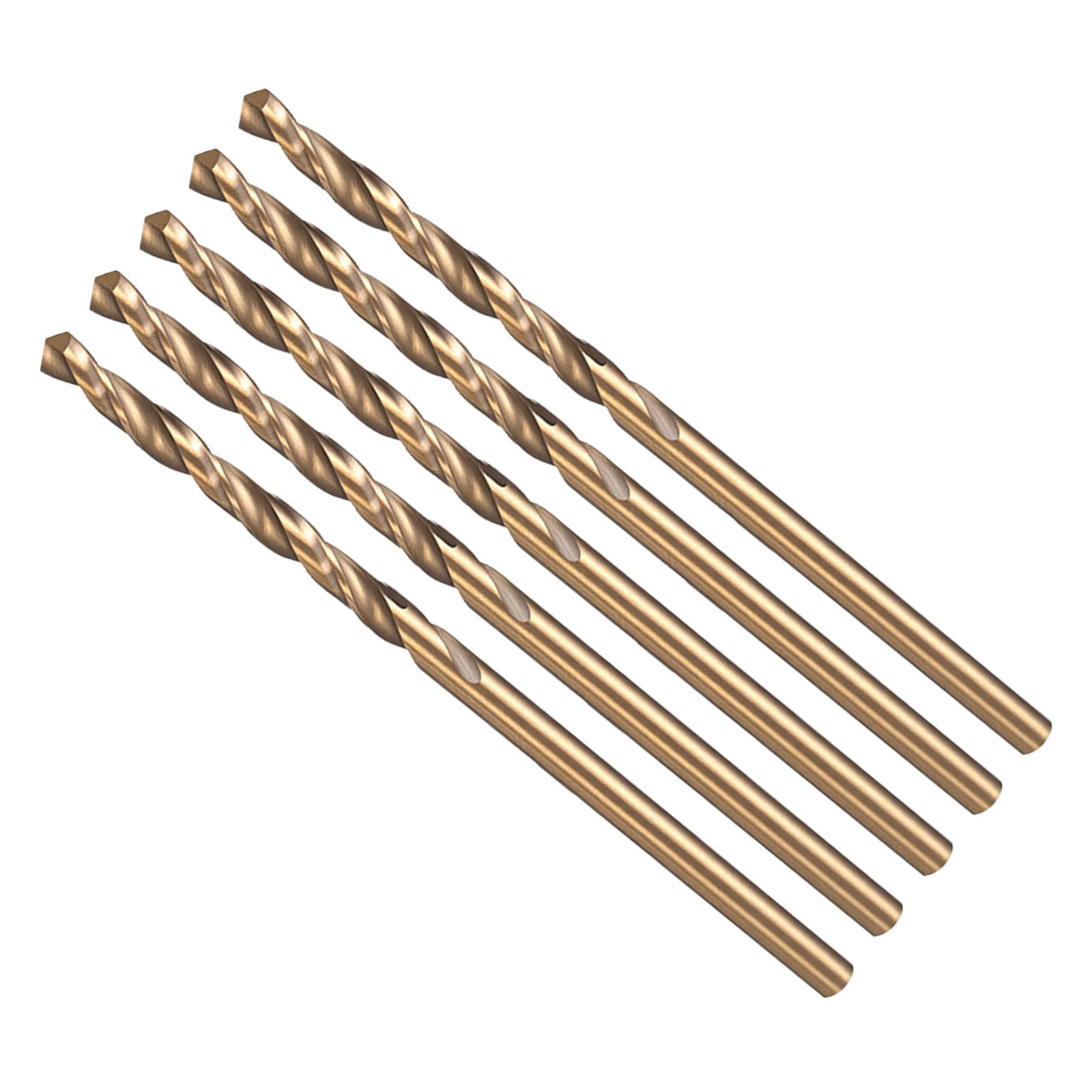 Drill Bit, 2mm Cutting Diameter, 4341 118° GB Number, 5-Pieces | Harfington