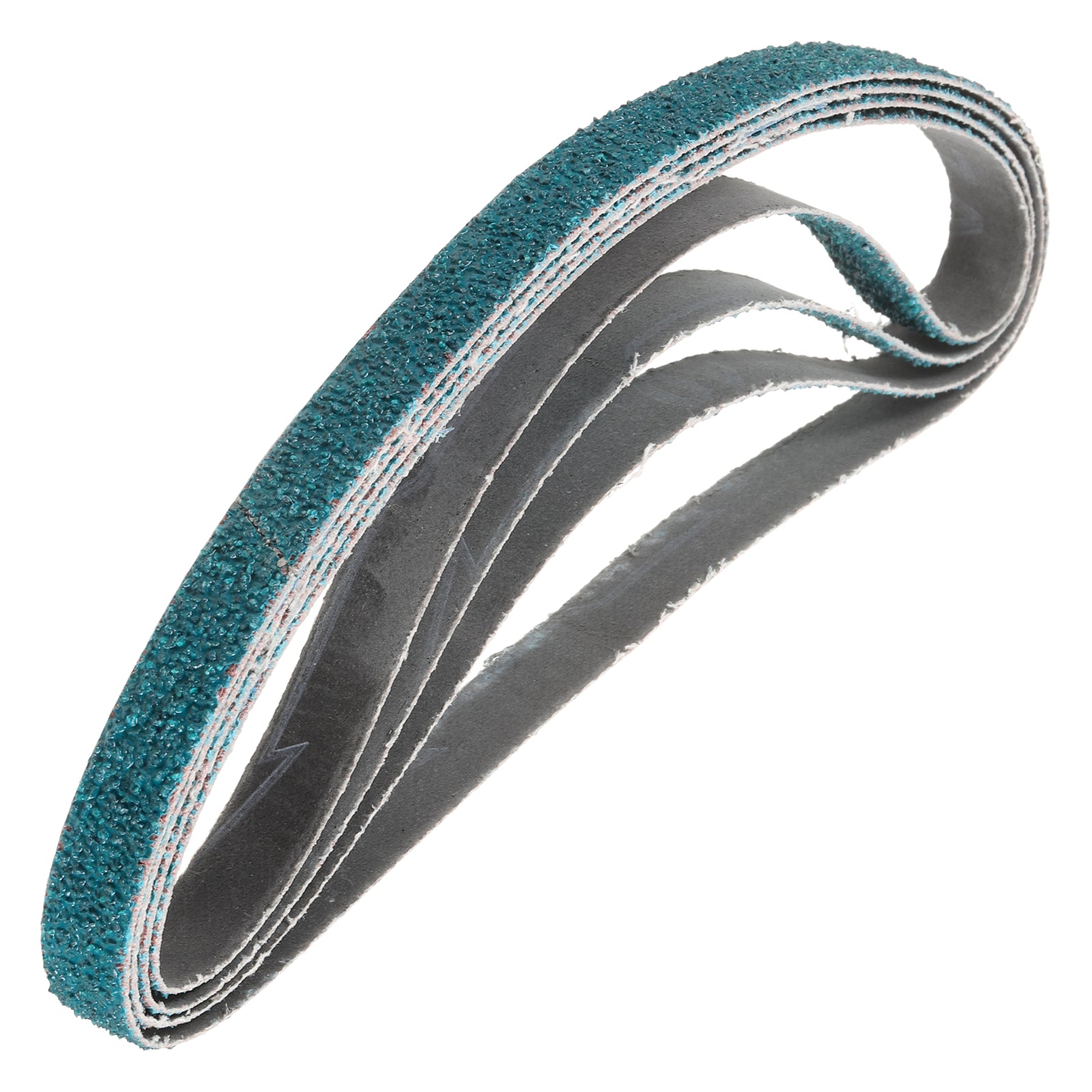 3/8 x 21 Inch Sanding Belts, 4 Pcs 40 Grit Zirconia Belt | Harfington
