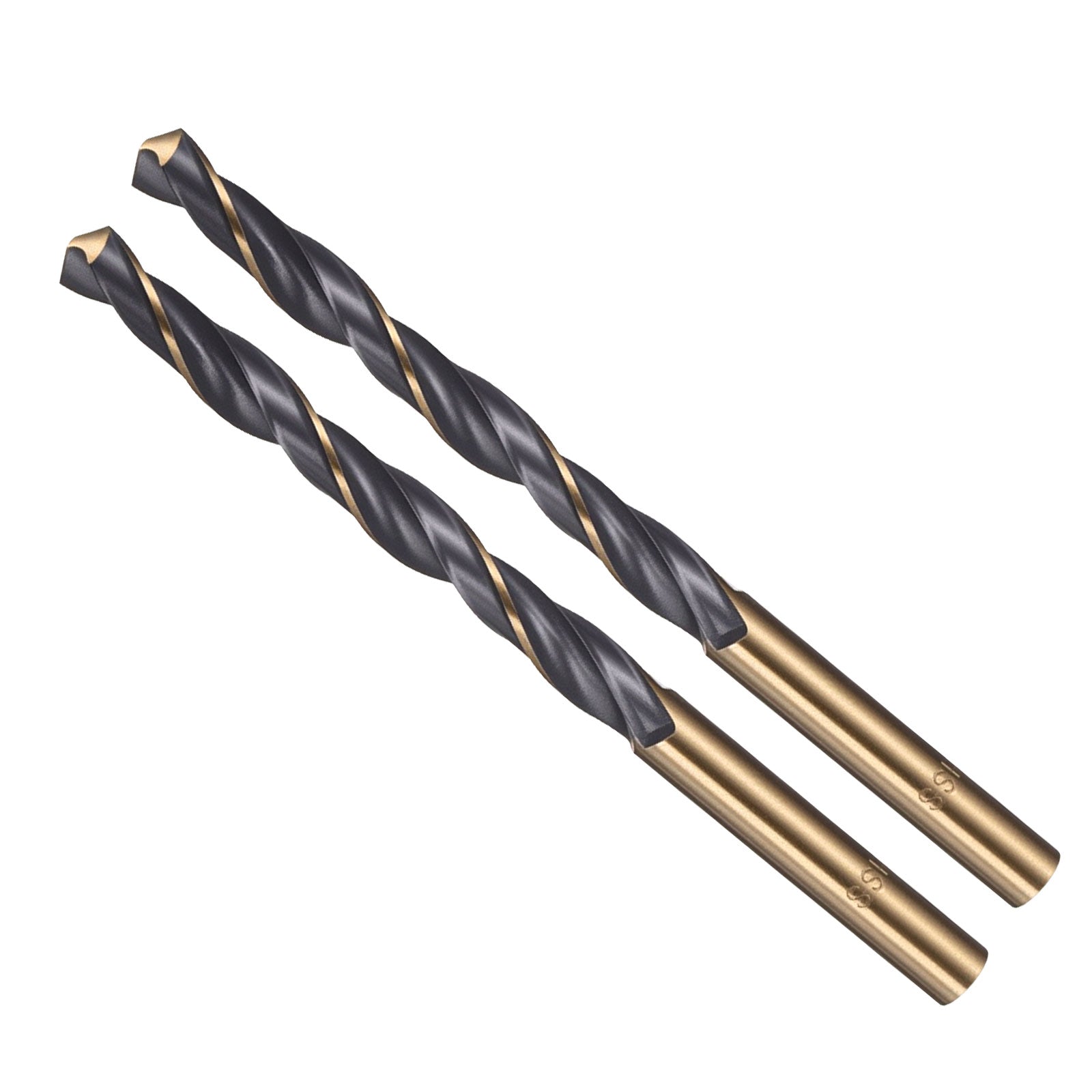 Drill Bit, 6.5mm Cutting Diameter, 4341 118° GB Number, 2-Pieces ...