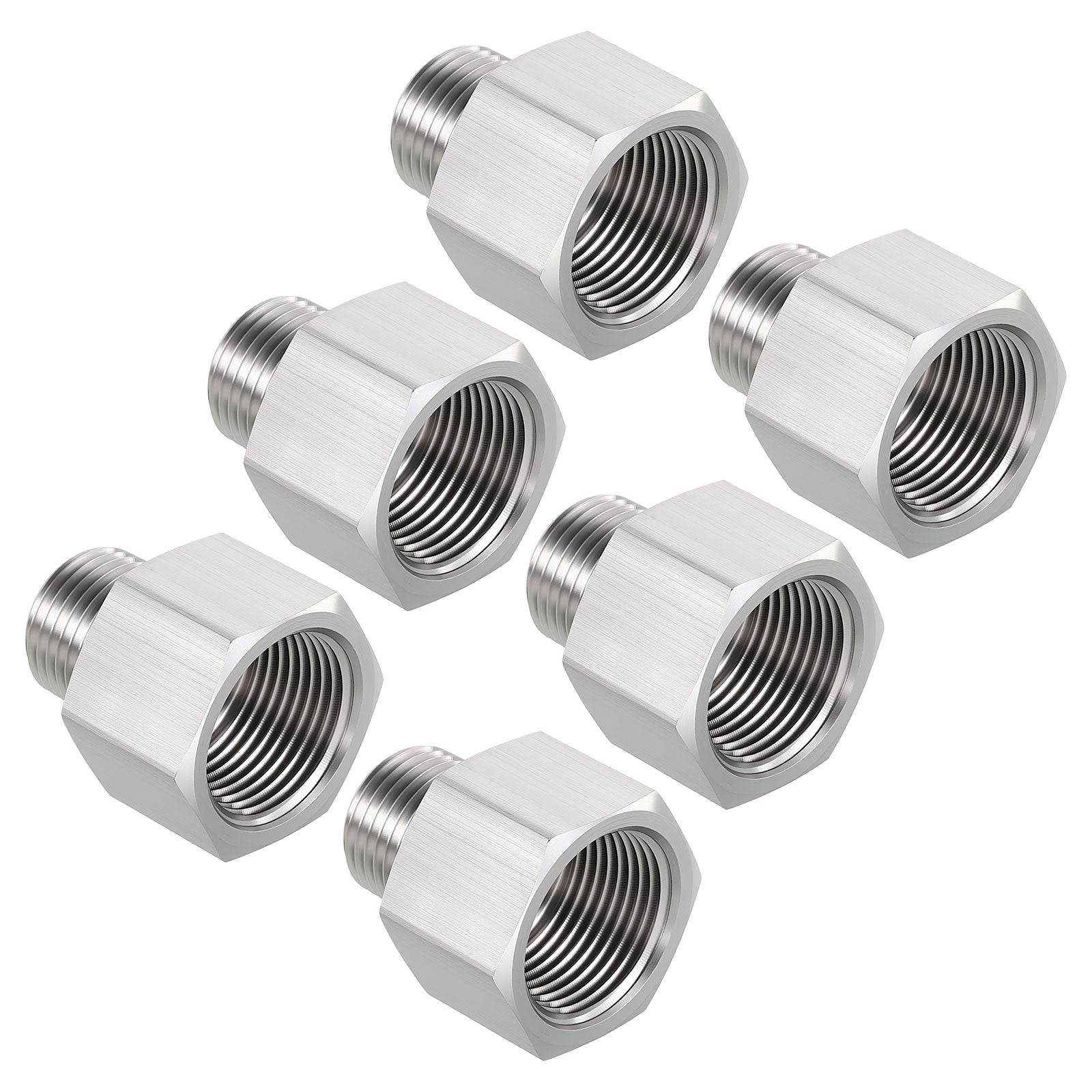 Male NPT Solid 304 Stainless Steel Pipe Fittings Thread Adapter, Pipe ...