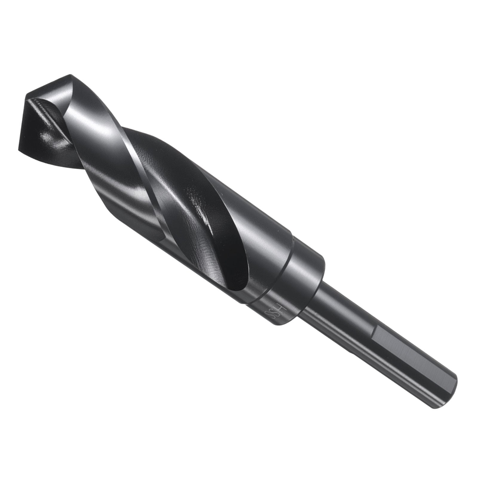 24mm Drill Bit with 1/2" Shank 3-Flat HSS 118° Handle A Variety of Soft ...