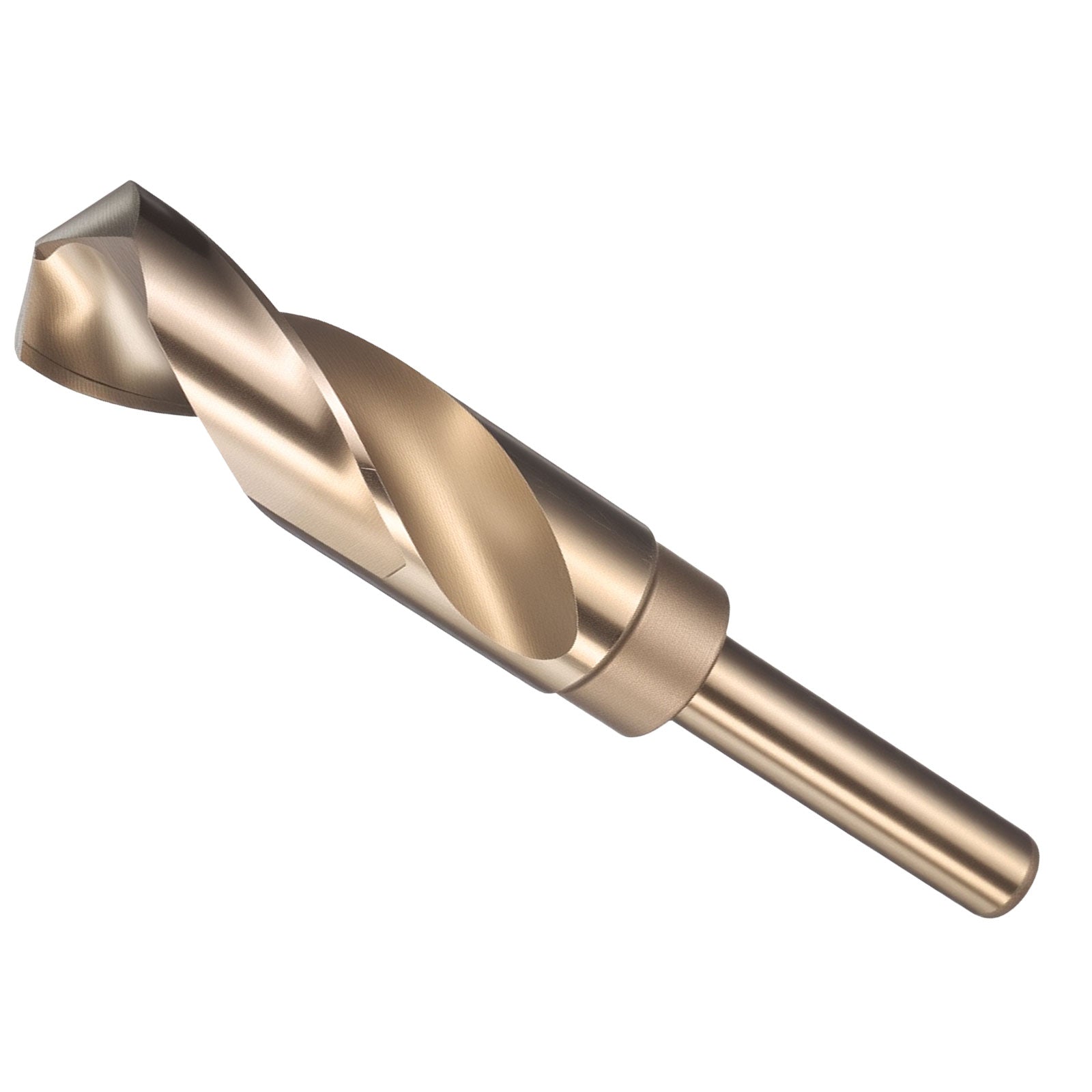 24mm Drill Bit 1/2" Shank Round M2 HSS 135° Drilling Tool DIY Gold ...