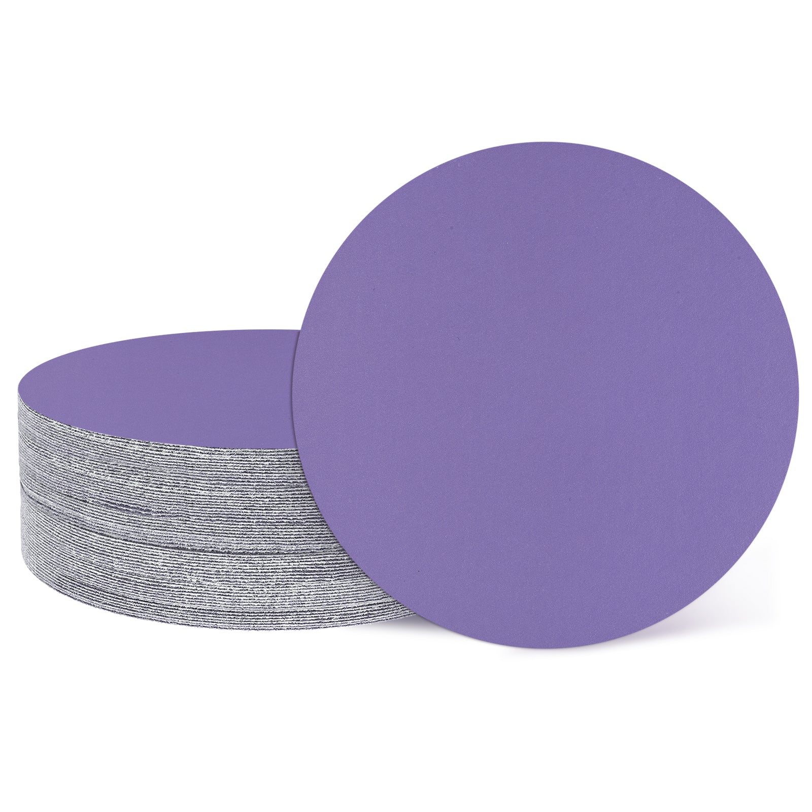 10 Pcs 3 Inch Sanding Disc 400 Grit Hook and Loop Sandpaper, Purple ...