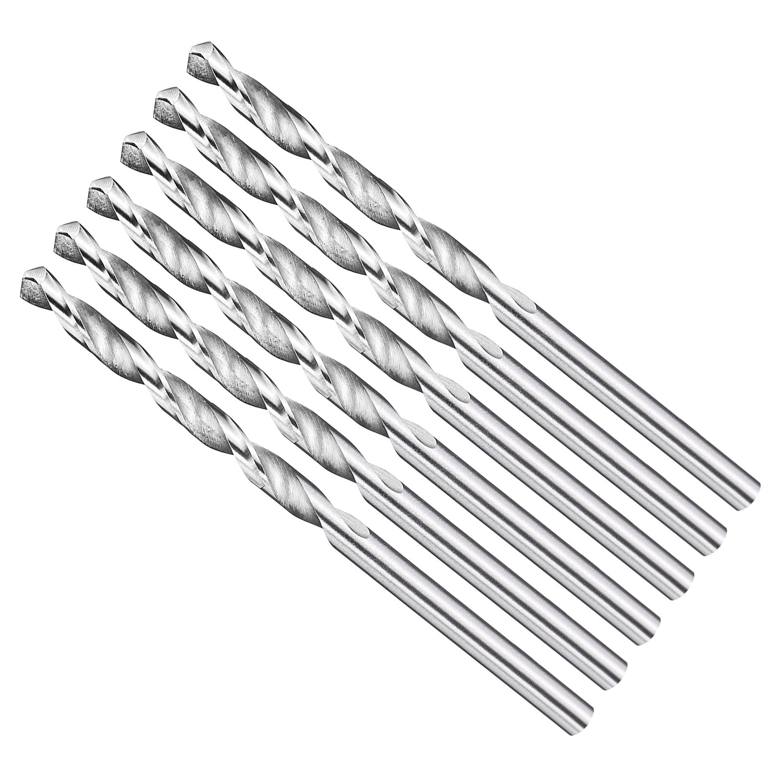 5/32" Drill Bit Straight Shank 4241 HSS Uncoated (Bright), 6pcs ...