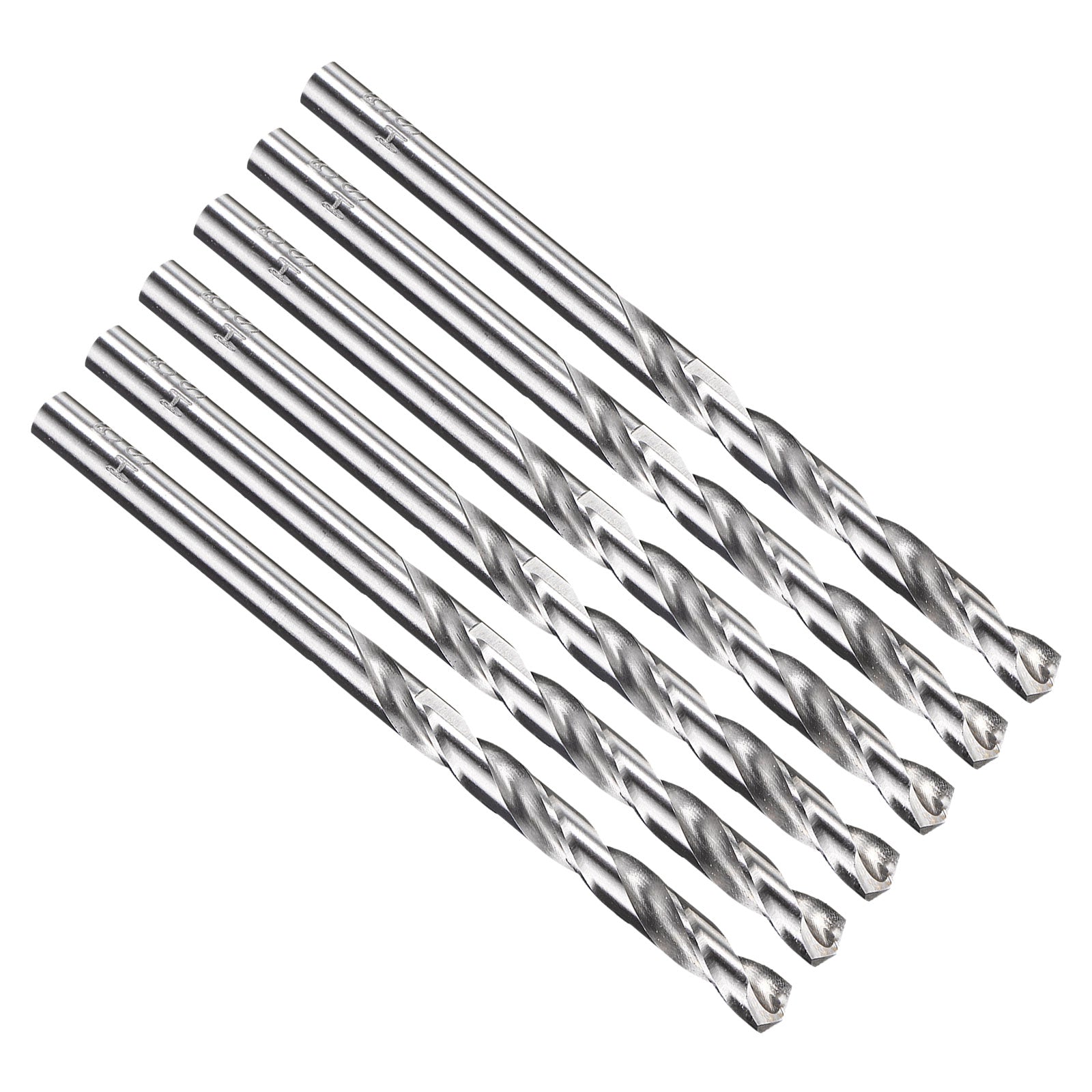 5mm Drill Bit Straight Shank 135° M2 HSS Uncoated Bright - 6 Pack ...