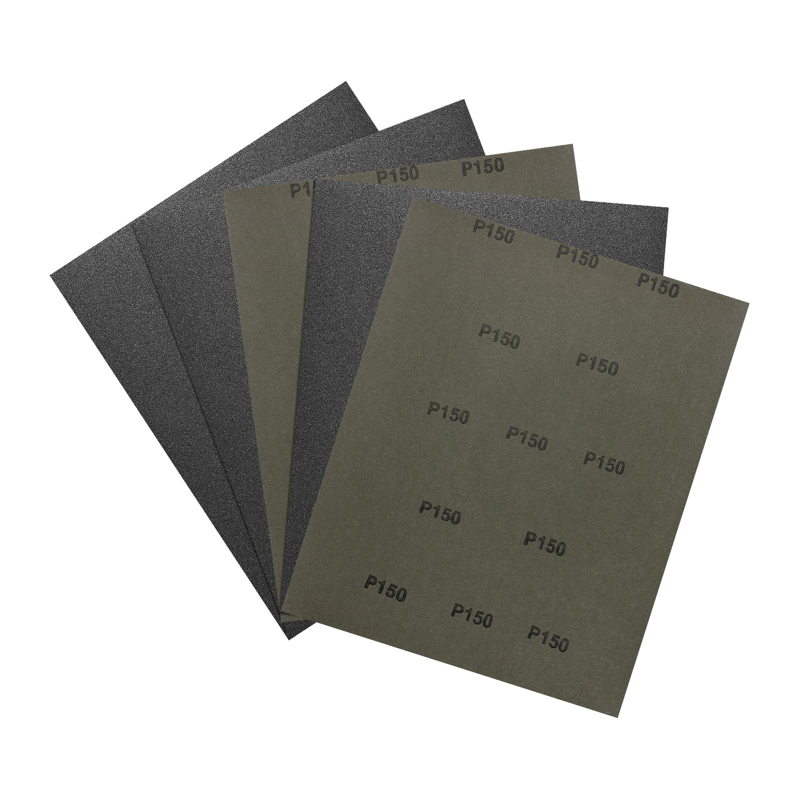 5pcs Sand Papers - [9 x 11 Inch x 150 Grits] Wet Dry Sandpaper Sheets ...
