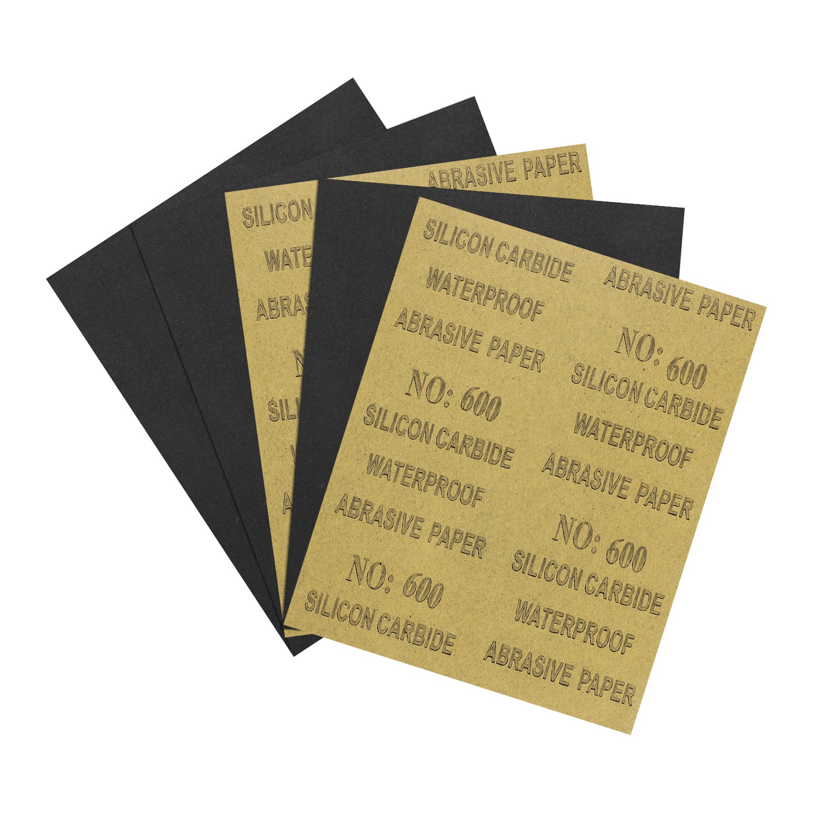 5pcs Sand Papers - [9 x 11 Inch x 600 Grits] Sandpaper Sheets | Harfington
