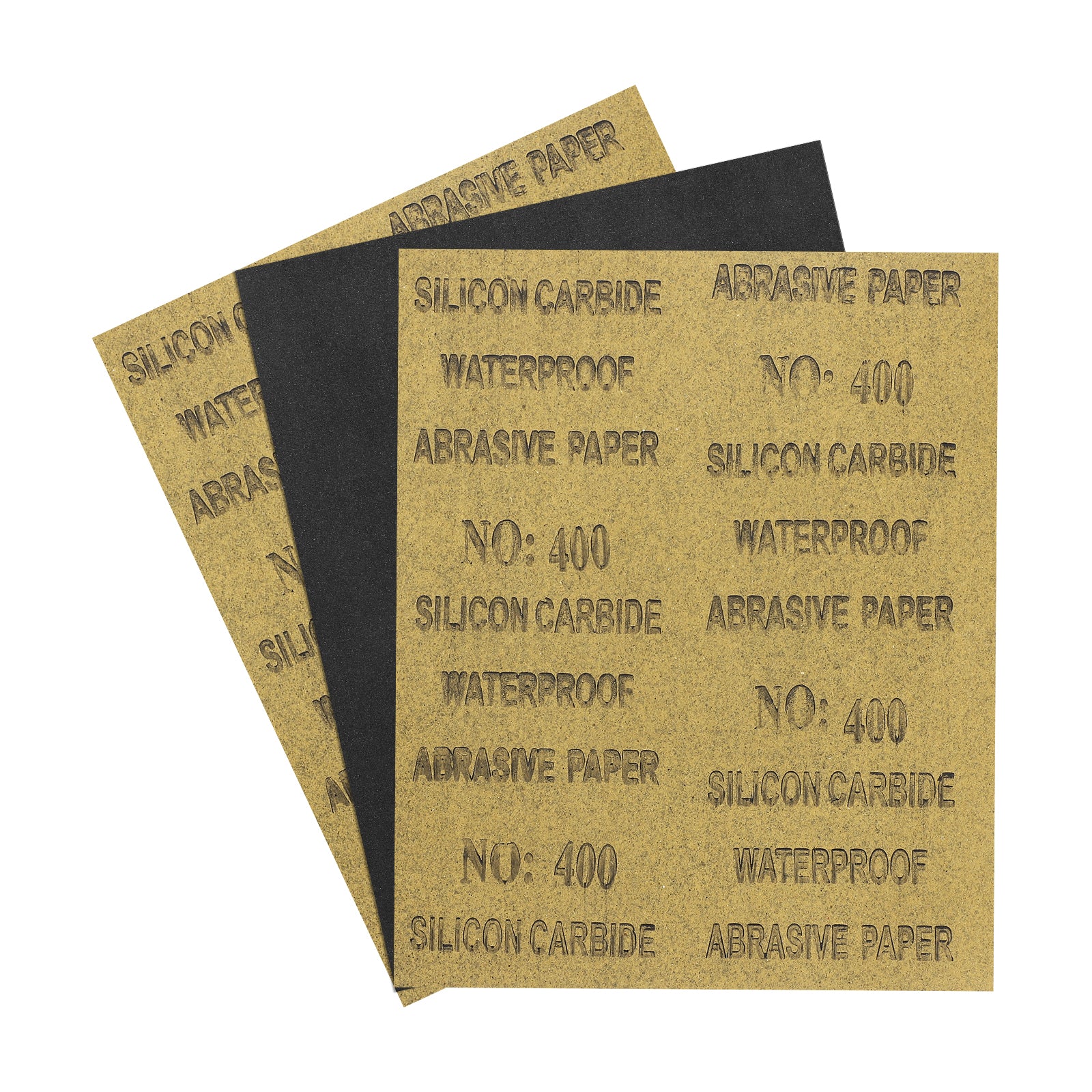 3pcs Sand Papers - [9 x 11 Inch x 400 Grits] Sandpaper Sheets | Harfington