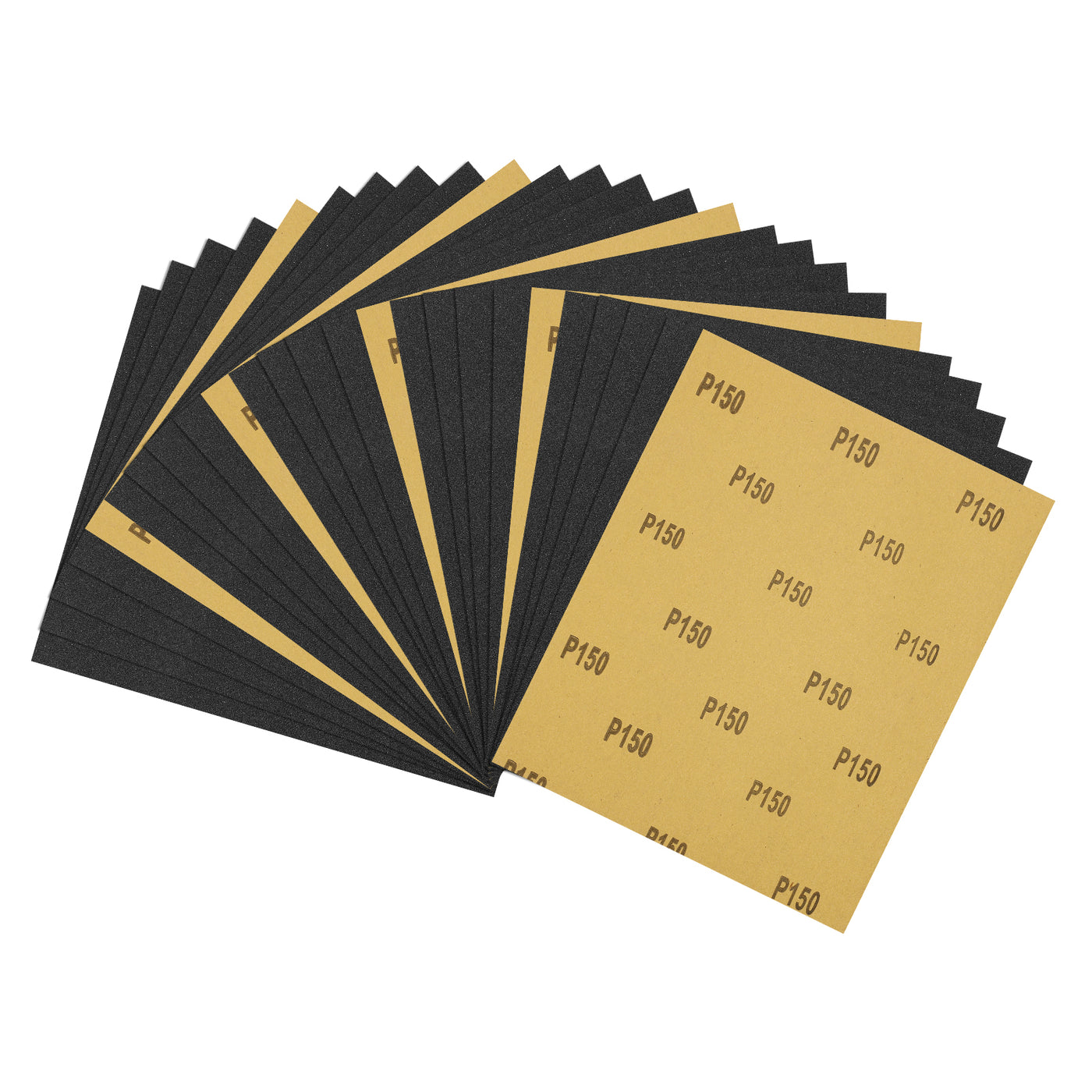 25pcs Sand Papers - [4.2 x 11 Inch x 150 Grits] Alumina Sandpaper ...