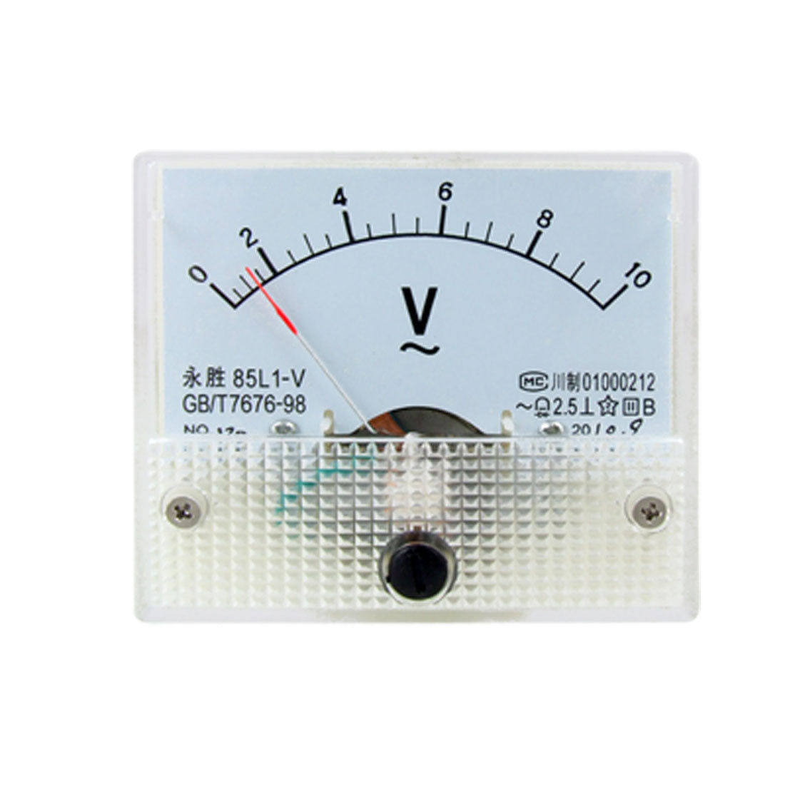 Uxcell 85L1 AC 0-10V Rectangle Analog Panel Volt Meter Gauge | Harfington