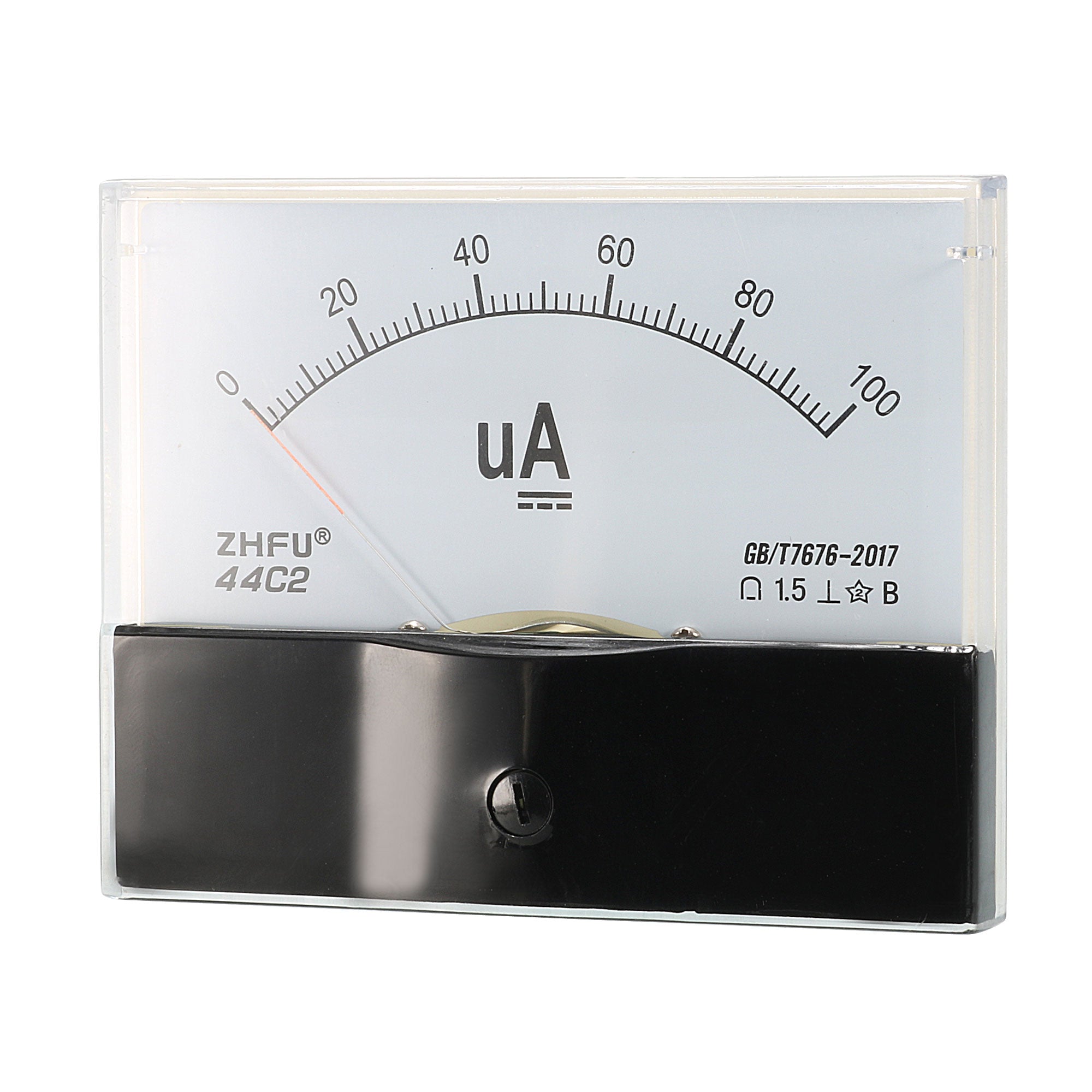 Uxcell DC 0-100uA Current Analog Panel Meter Amperemeter Gauge Class 1. ...