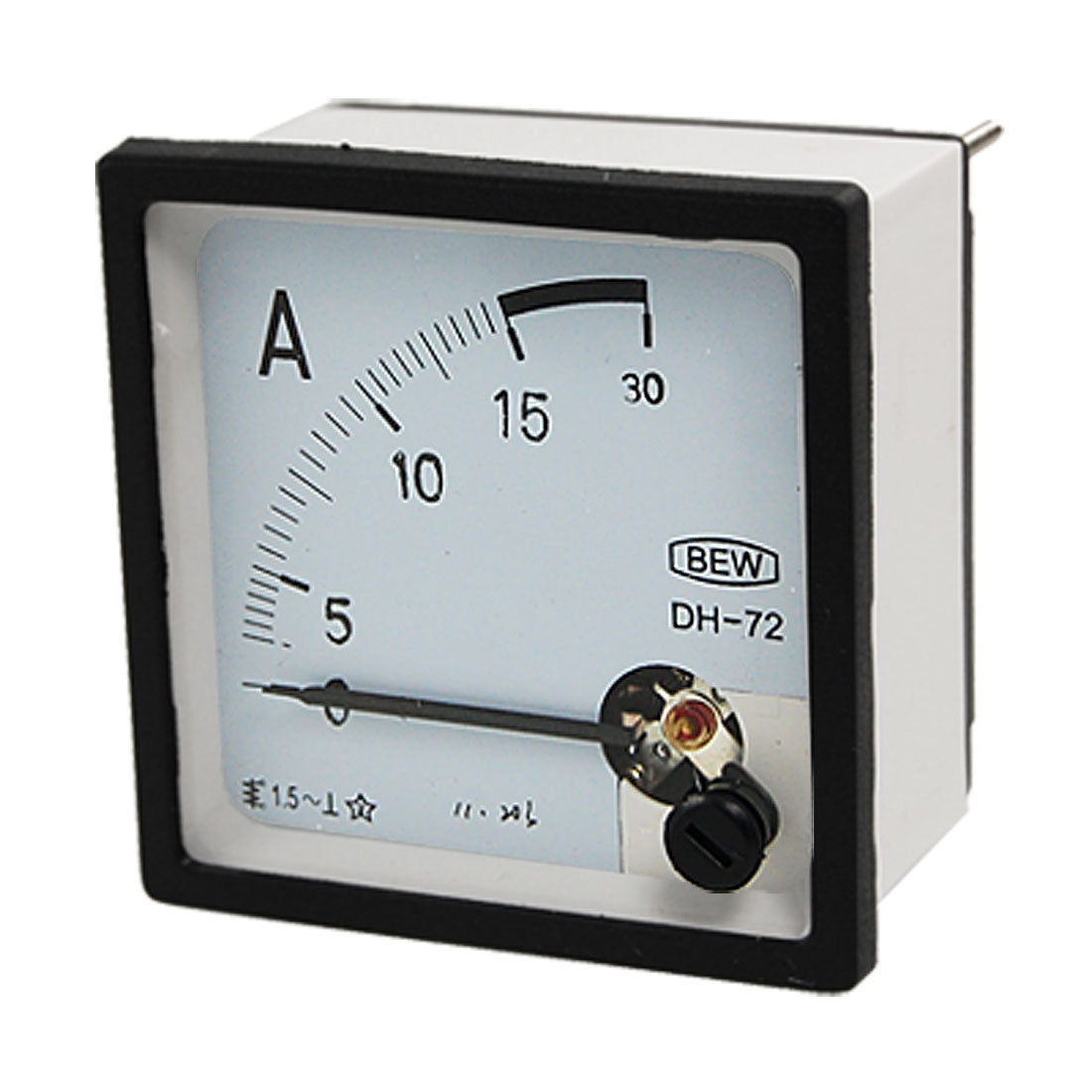 Uxcell Class 1.5 Accuracy AC 0-15A Analog Square Panel Meter Ammeter ...
