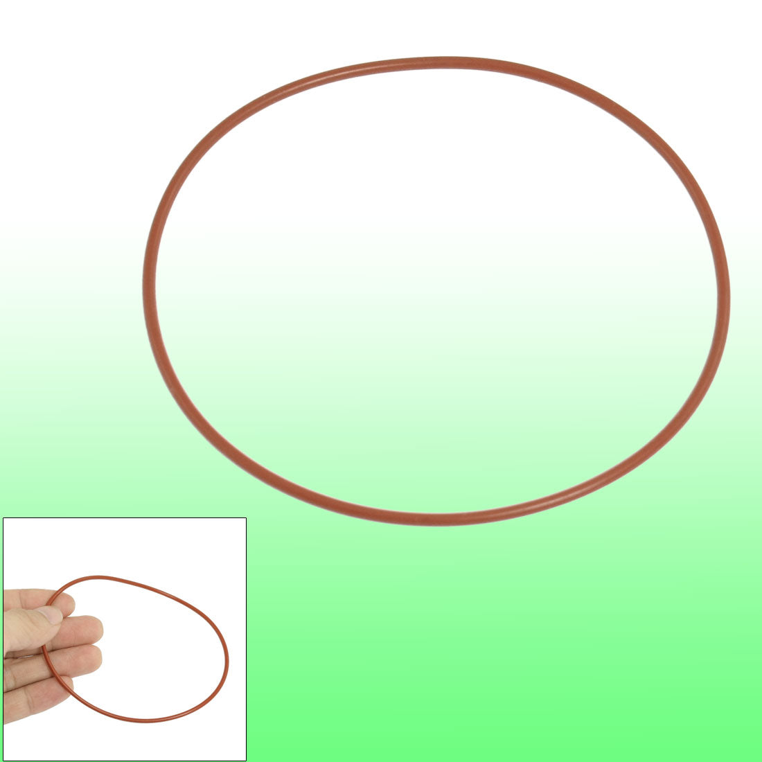 Uxcell Red Silicone O Ring Seal Washers 85mm x 81mm x 2mm | Harfington