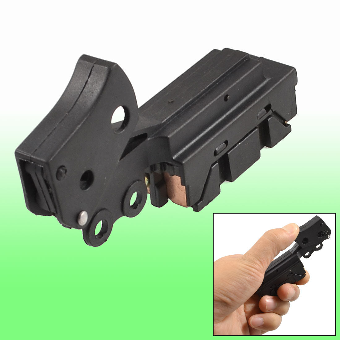 Uxcell Momentary Black Case Electric Tool Power 255 Cut-off Machine ...