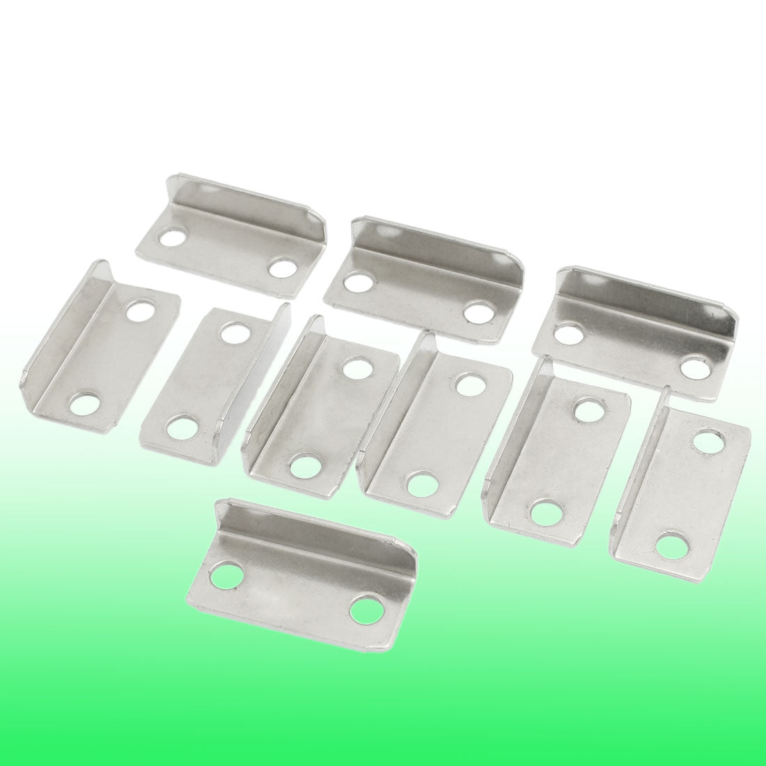 Uxcell 10 Pcs Home Office Silver Tone Metal Angled Drawer Lock Strike ...