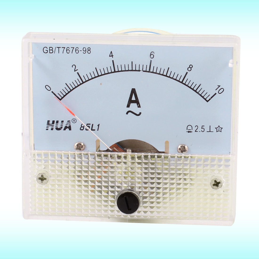 Uxcell 85L1 AC 0-10A Fine Tuning Dial Panel Ampere Meter Amperemeter ...