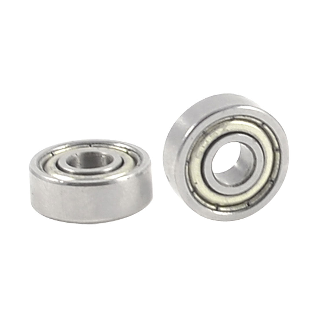 Uxcell 14mm x 5mm x 5mm Single Row Deep Groove Ball Bearing 605Z 2 Pcs ...