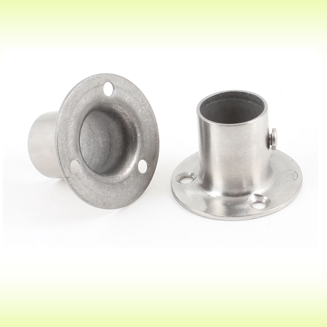 Uxcell 2 Pcs 19mm x 30mm Stainless Steel Clothes Lever Socket Pipe Weld ...