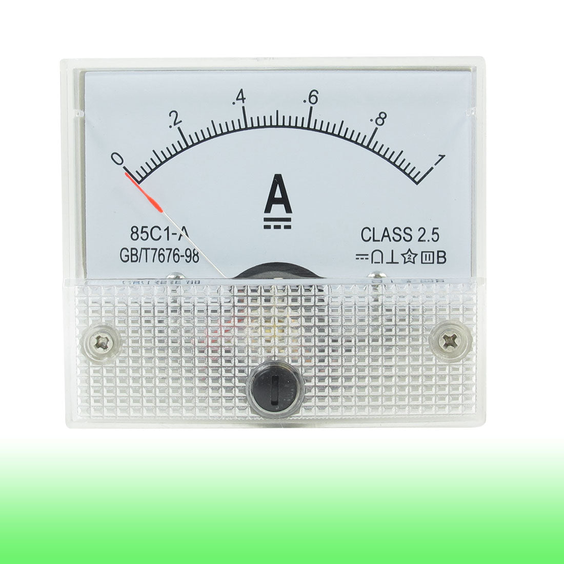Uxcell 85C1-A Class 2.5 Accuracy DC 0-1A Analog Ammeter Current Panel ...