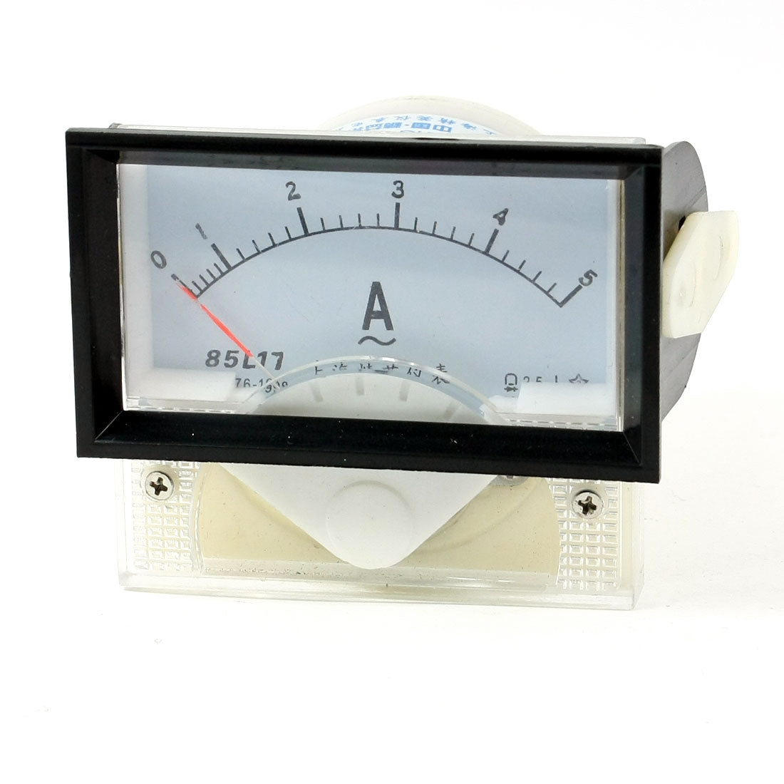Uxcell 85L17 AC 0-5A 70mm x 40mm Analog Ampere Panel Meter Gauge ...