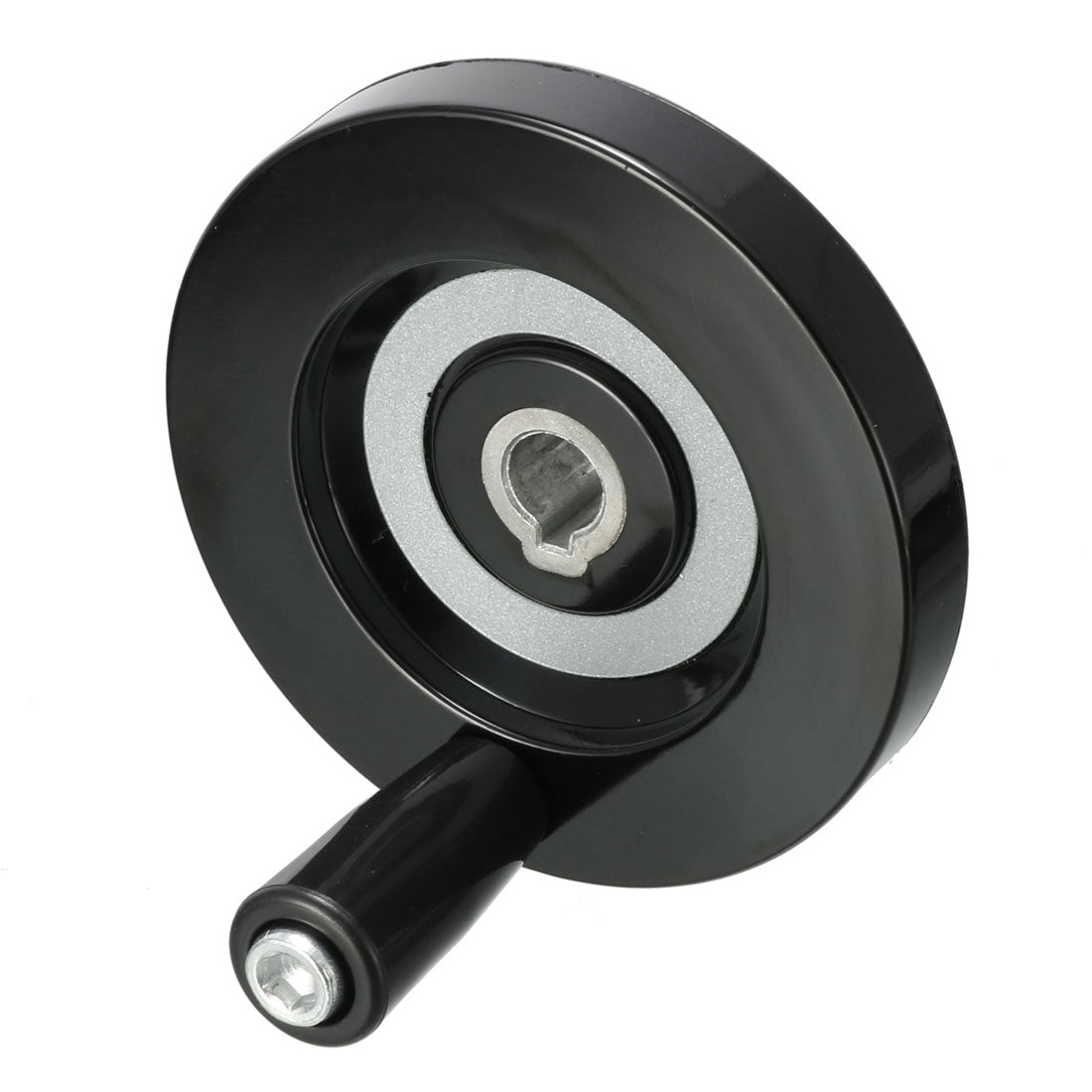 Uxcell Replacement 10mm x 80mm Hand Wheel w Removable Revolving Handle ...
