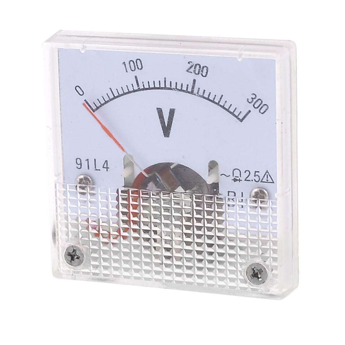 Uxcell AC 300V Volt Square Face Voltage Meter Analog Voltmeter 91L4 ...
