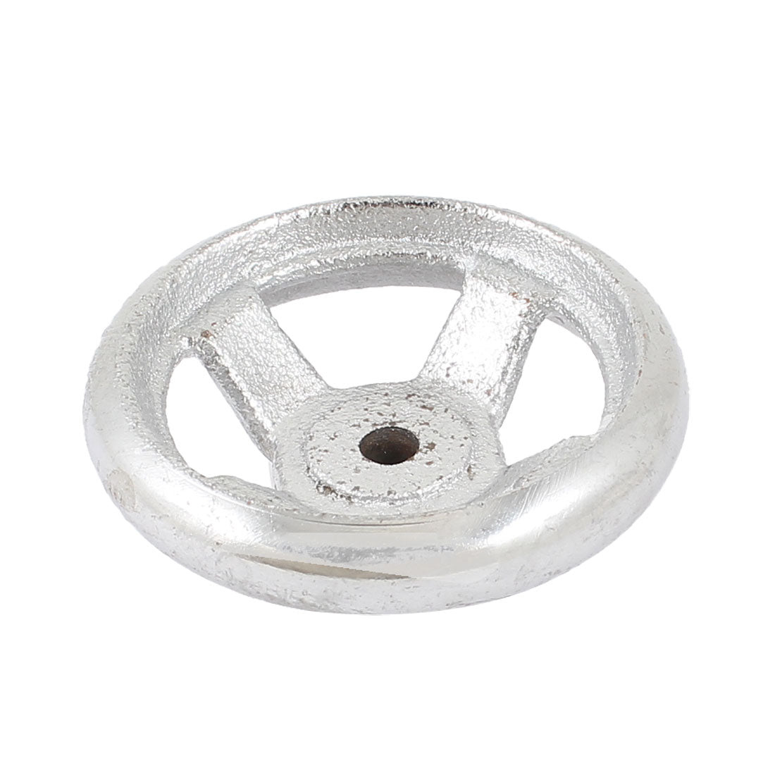Uxcell 69mm x 29mm Round Metal Hand Wheel Silver Tone for Milling ...