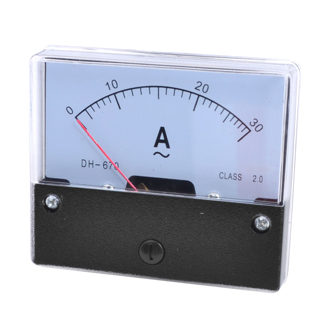 Uxcell Laboratory Rectangle Shaped Current Scale Range Ampere Ammeter ...