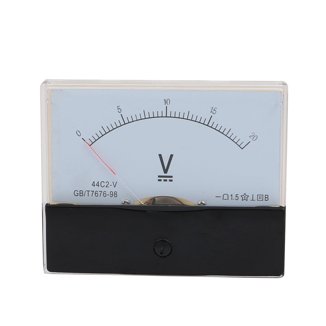 Uxcell Rectangle Measurement Tool Analog Panel Voltmeter Volt Meter DC ...