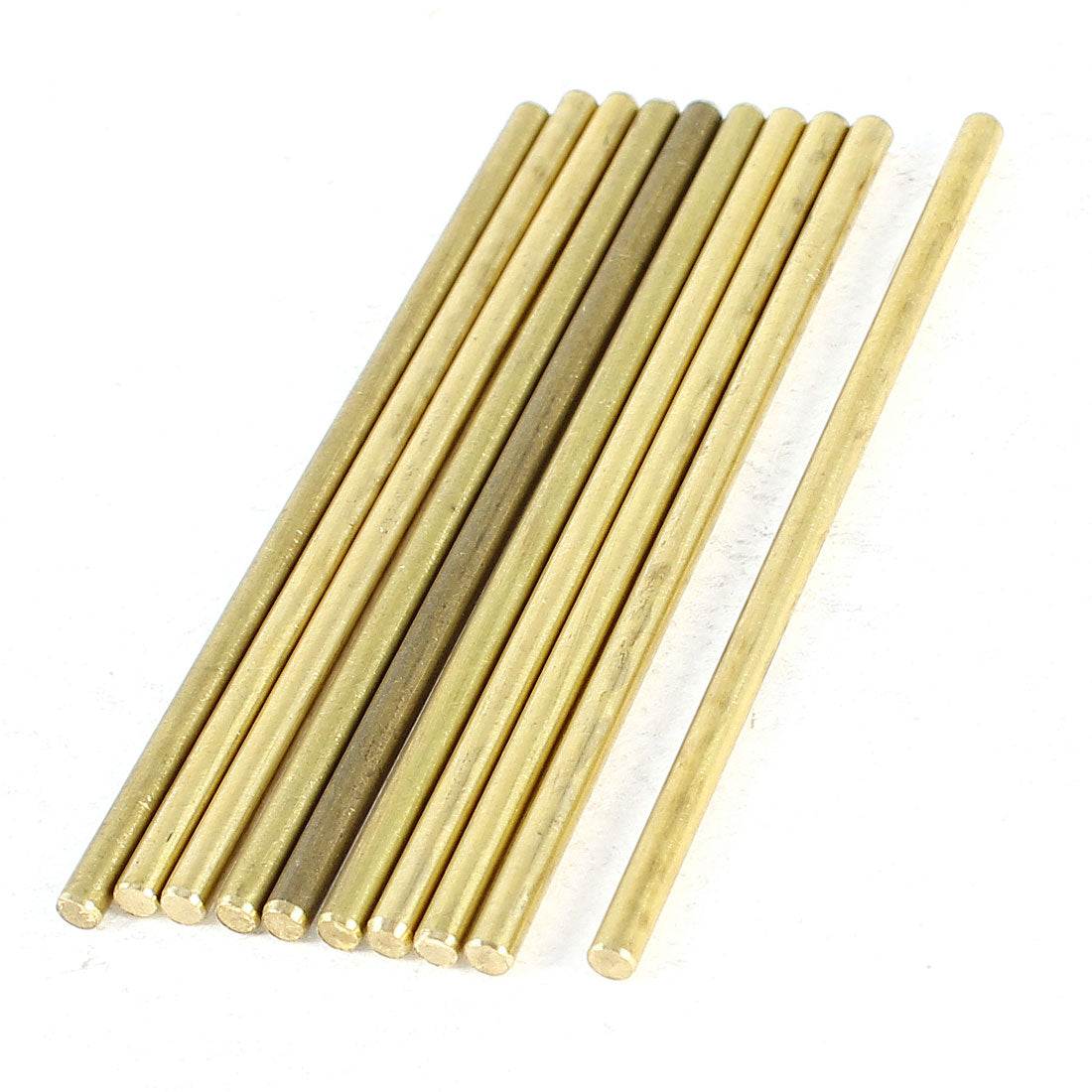 Uxcell 10 Pcs Car Helicopter Model DIY Brass Axles Rod Bars 2mm x 50mm ...
