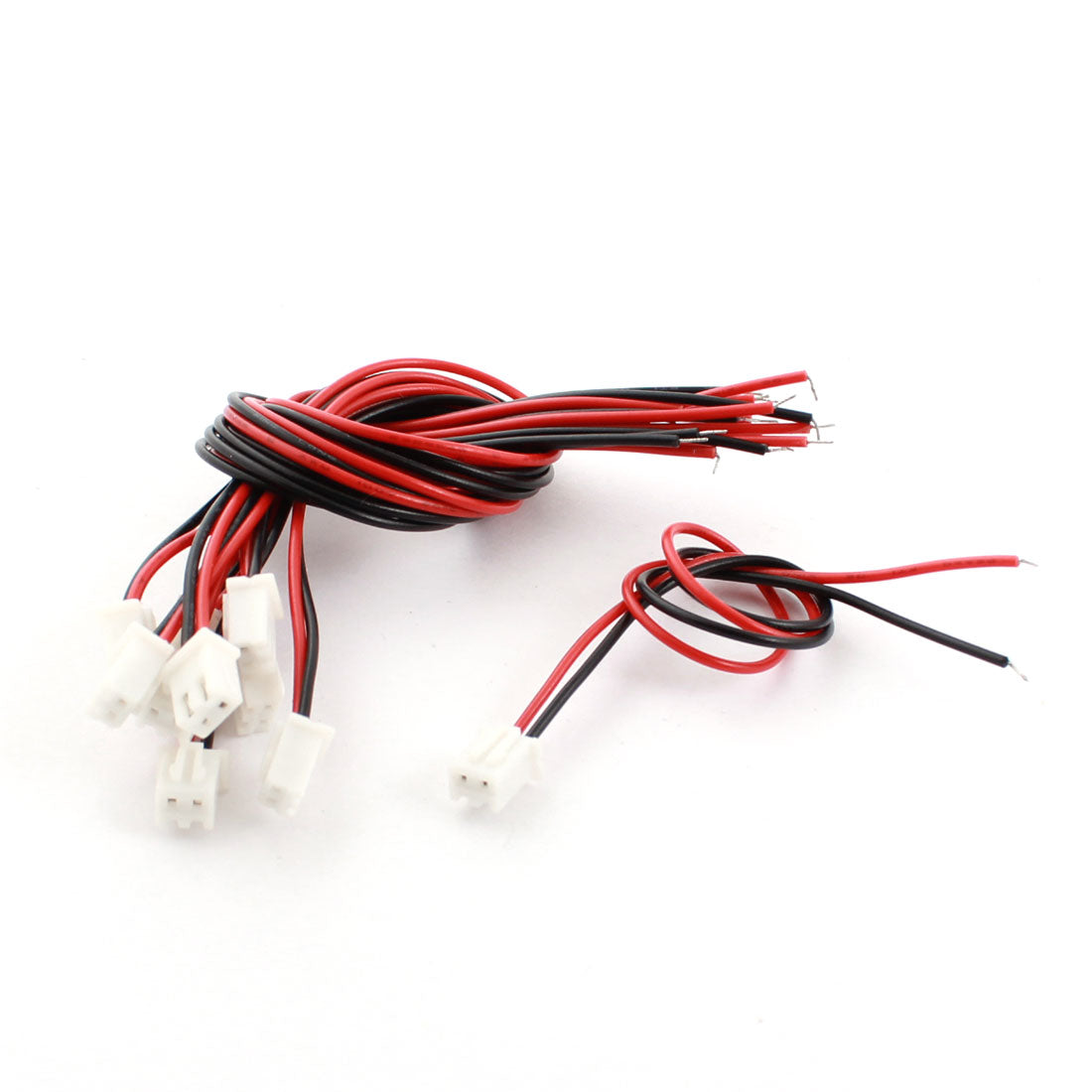 Uxcell 10 Pcs 2mm Single Ends Male JST-XH Balance Connector Adapter ...