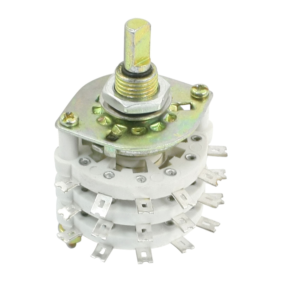 Uxcell 6mm Dia Shaft 3P8T 3 Pole 24 Position Band Channel Selector ...