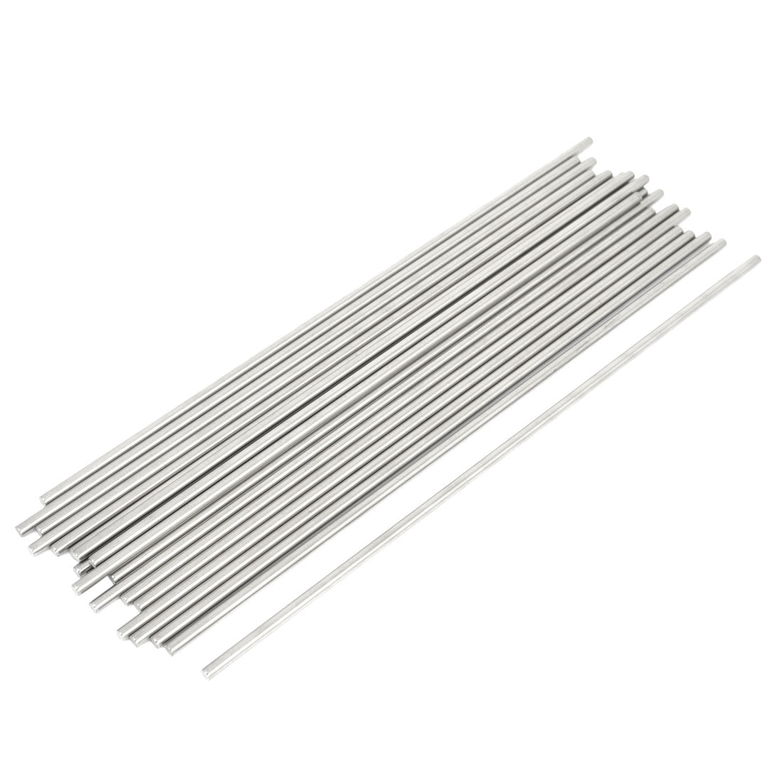 Uxcell 20 Pcs 3mm Dia 18cm Long Stainless Steel RC Helicopter ...