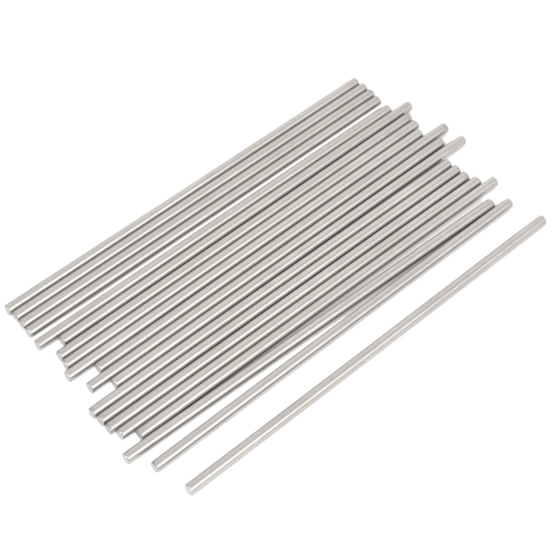Uxcell 20 Pcs RC Airplane Model Part Stainless Steel Round Rods Axles ...
