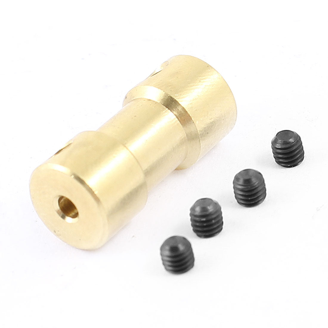 Uxcell RC Aircraft Helicopter 2.3mm to 3mm Brass Motor Shaft Coupling ...