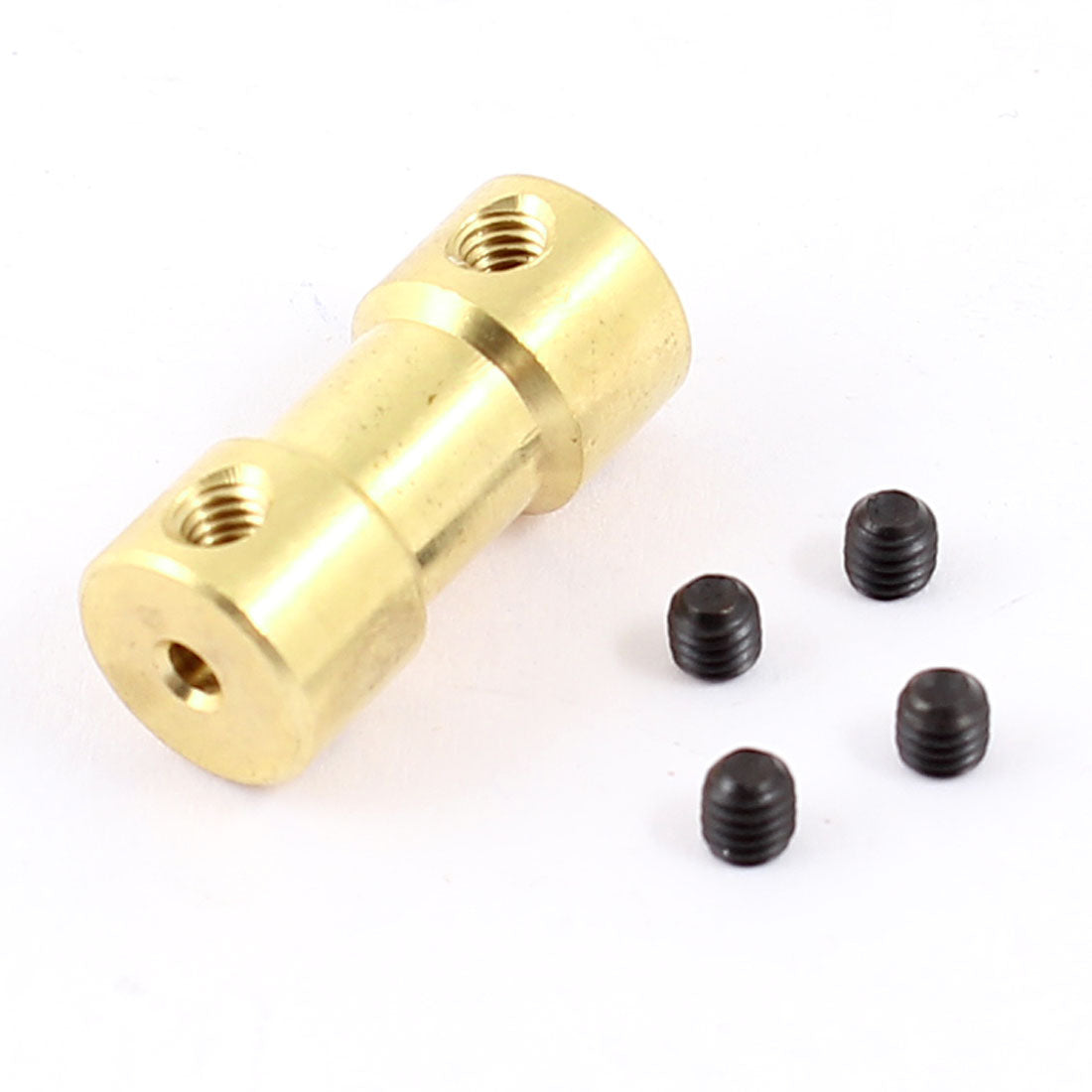 Uxcell RC Airplane Helicopter 2.3mm to 2mm Brass Motor Shaft Coupling ...