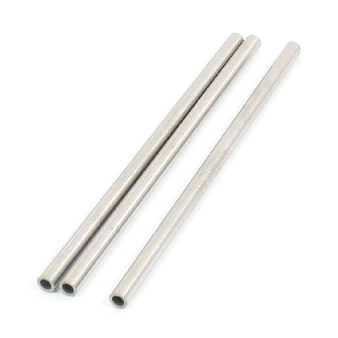 Uxcell 3Pcs Transmission Stainless Steel Welded Round Tubing Rods 70 x ...