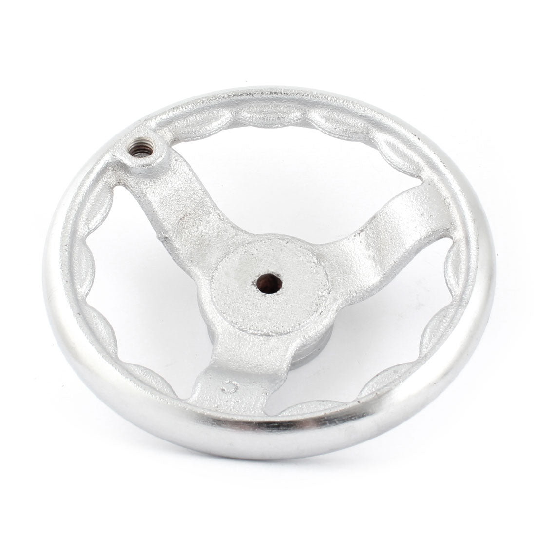 Uxcell Industrial Milling Machine Lathe 10.5mmx150mm Three Spoke Round ...