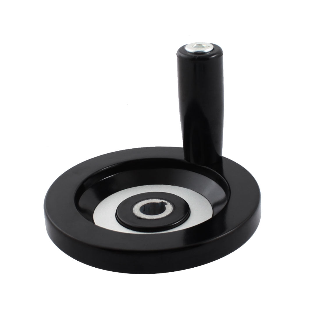 Uxcell 12mmx100mm Black Plastic Handwheel Hand Wheel w Removable Handle ...