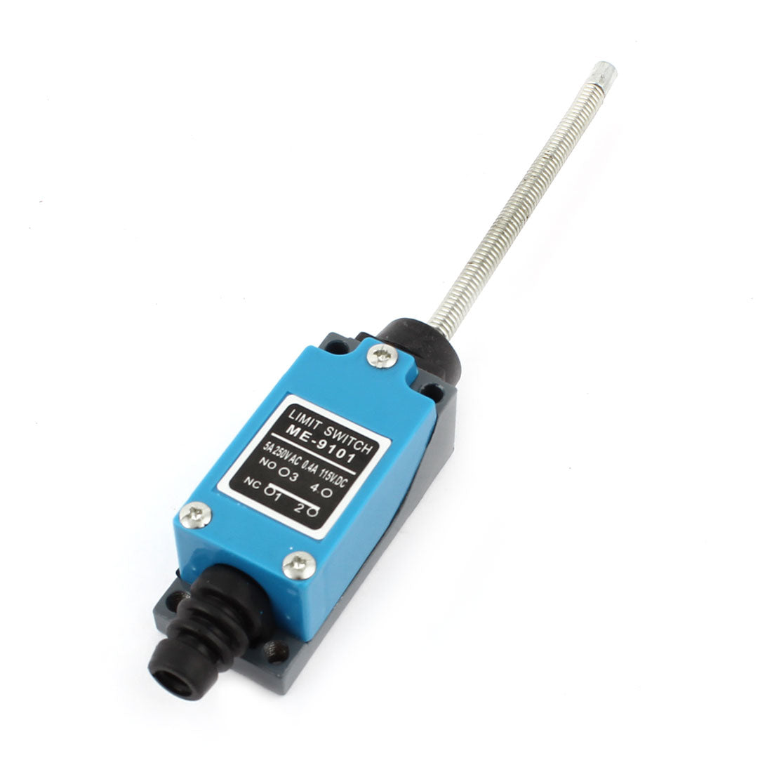 Uxcell ME-9101 Flexible Coil Spring Actuator Limit Switch 1NO 1NC AC ...