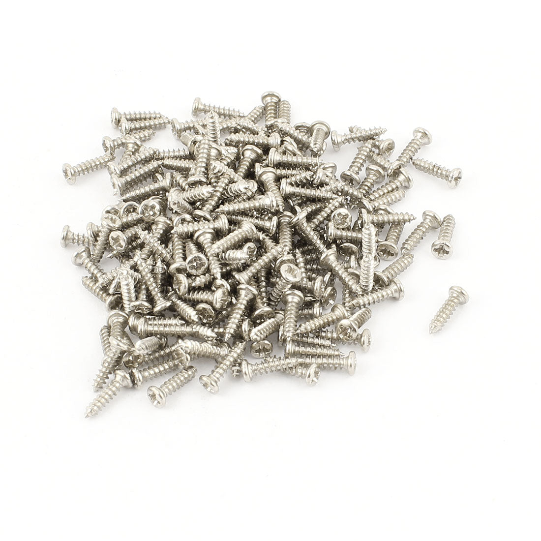 Uxcell 200pcs Magnetic Crosshead Phillips Pan Head Screws Bolt M2 x 8mm ...