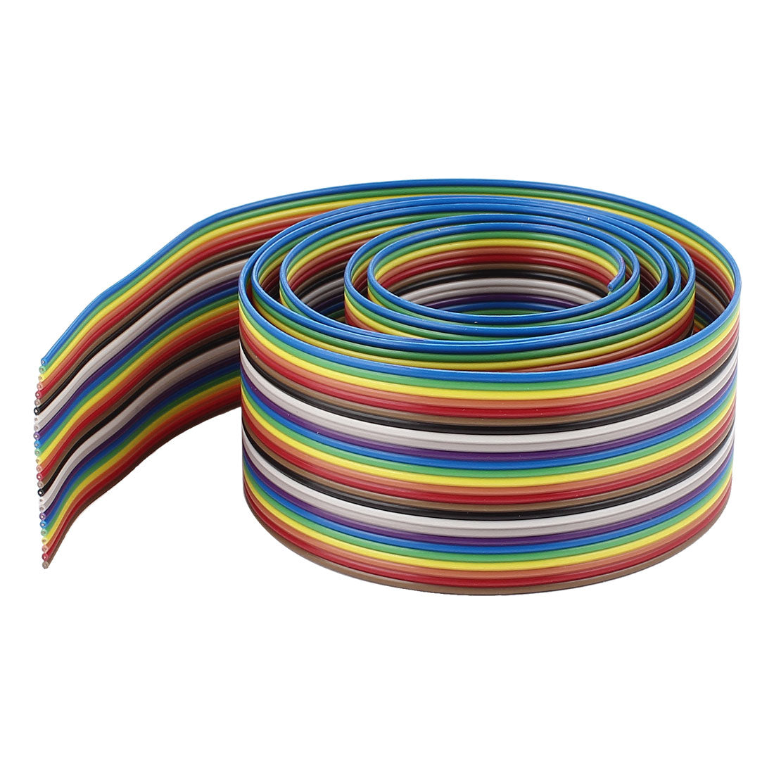Uxcell 1m 3.3ft 26P 26 Pin Flat Ribbon Cable Wire Conductors 1.27mm ...