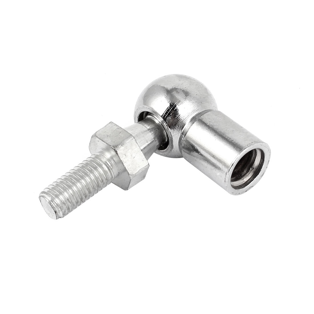 Uxcell 8mm Male 10mm Female Thread L Shaped Ball Joint Rod End Bearing ...