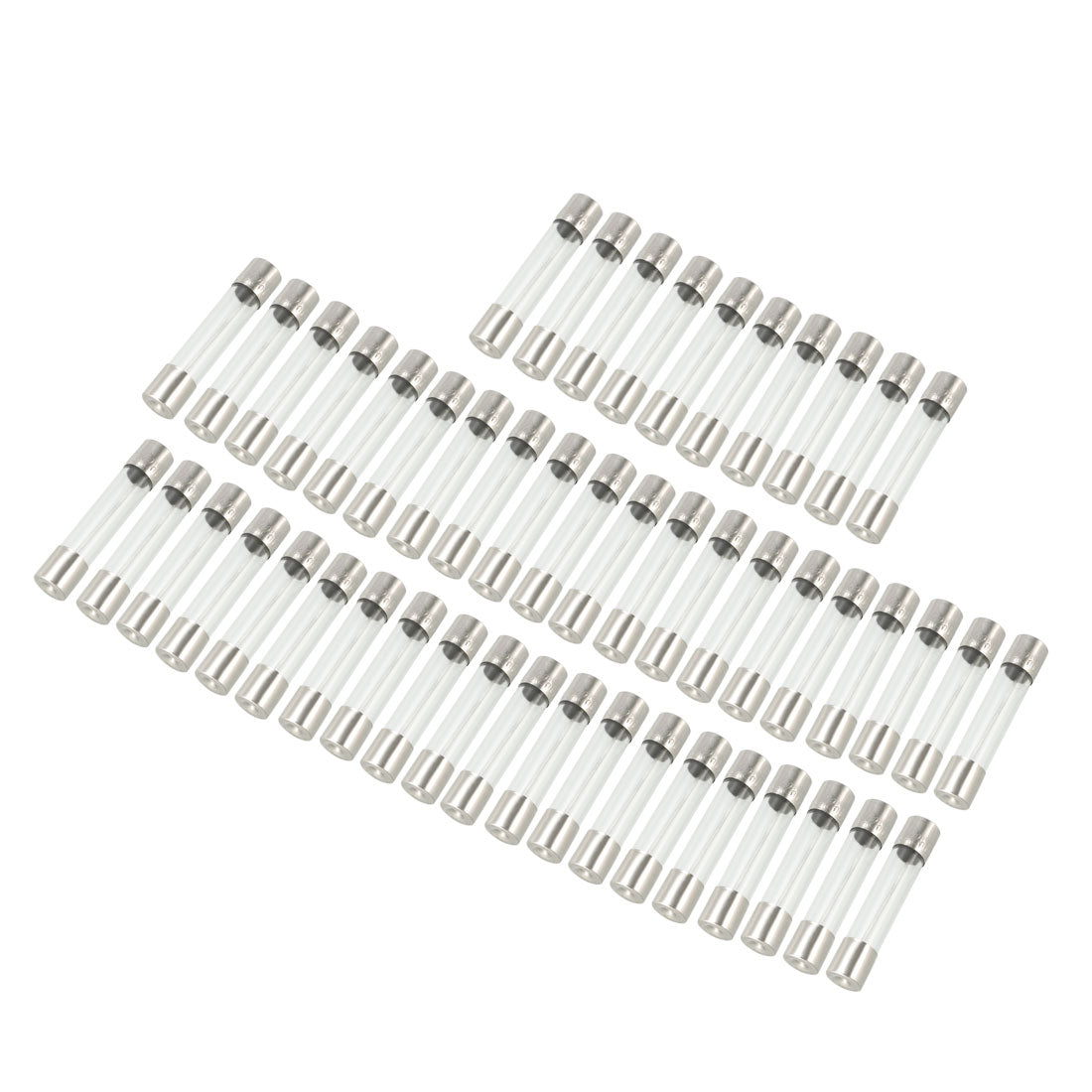 Uxcell 250V 25A F25AL250V Fast Quick Blow Glass Tube Fuses 6mm x 30mm ...