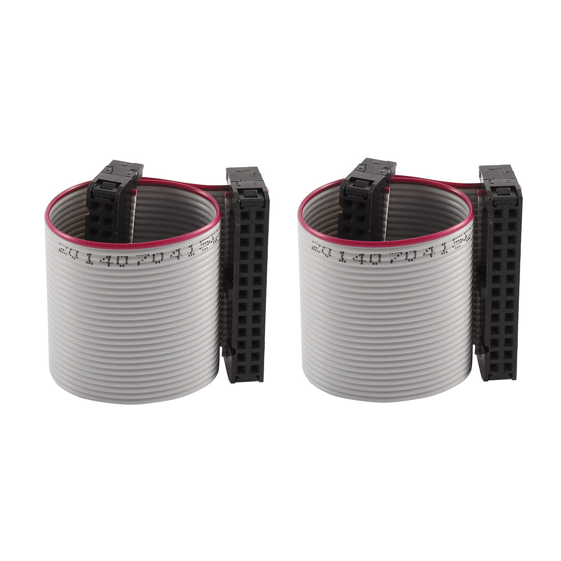 Uxcell 2 Pcs FC-26P IDC 26-Pin F/F Hard Drive Data Extension Wire Flat ...