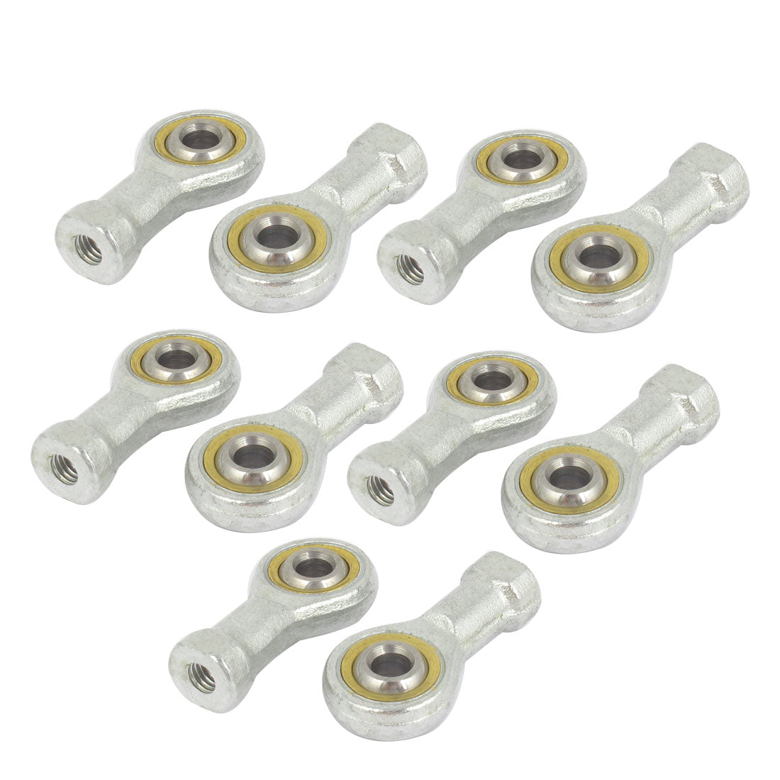 Uxcell 10 Pcs M6x1mm Female Threaded Metal Rod End Joint Bearing SI6T/K ...