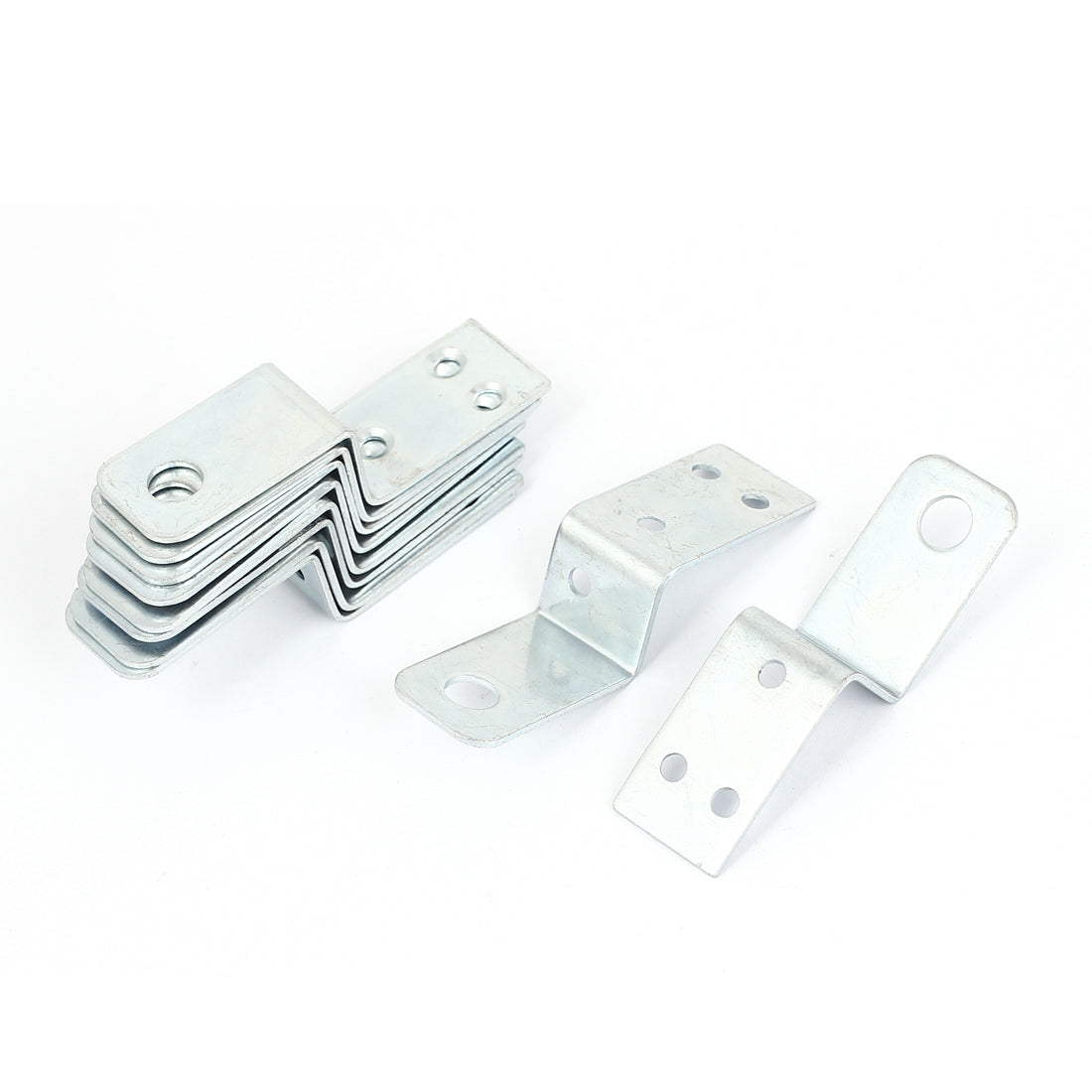 Uxcell 70mmx18mm Z Shape Shelf Corner Brace Plate Right Angle Bracket ...